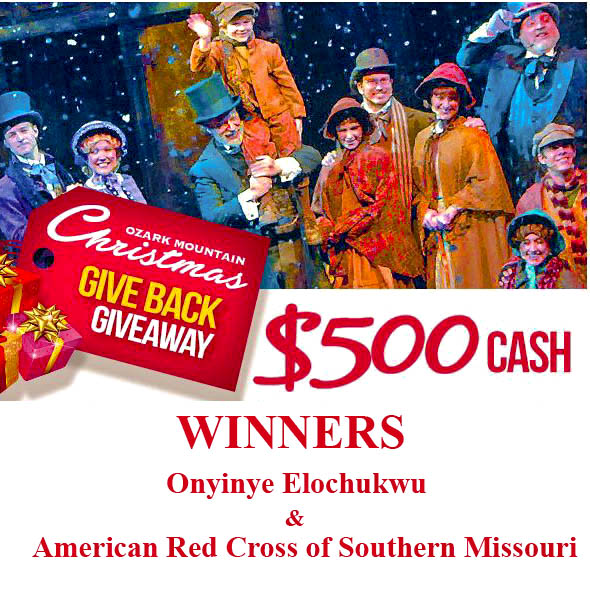 Unique Christmas Sweepstake blesses winner and local Branson charity ...